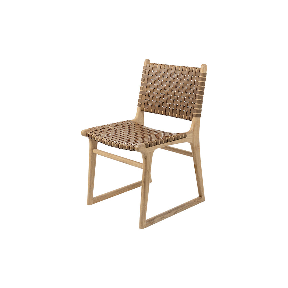 Coco | Dining Chair Leather Tan – The Styling Republic