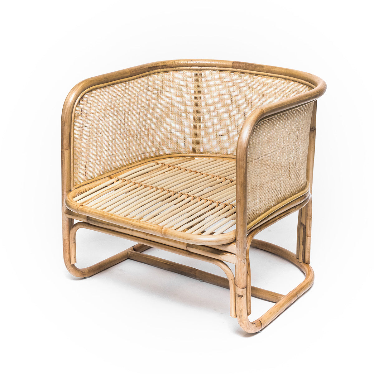 Natural Rattan Handmade Occasional Chair | The Styling Republic