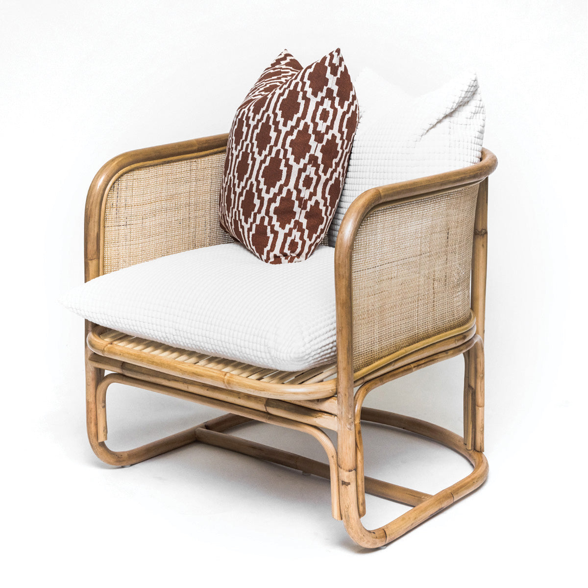 Natural Rattan Handmade Occasional Chair | The Styling Republic