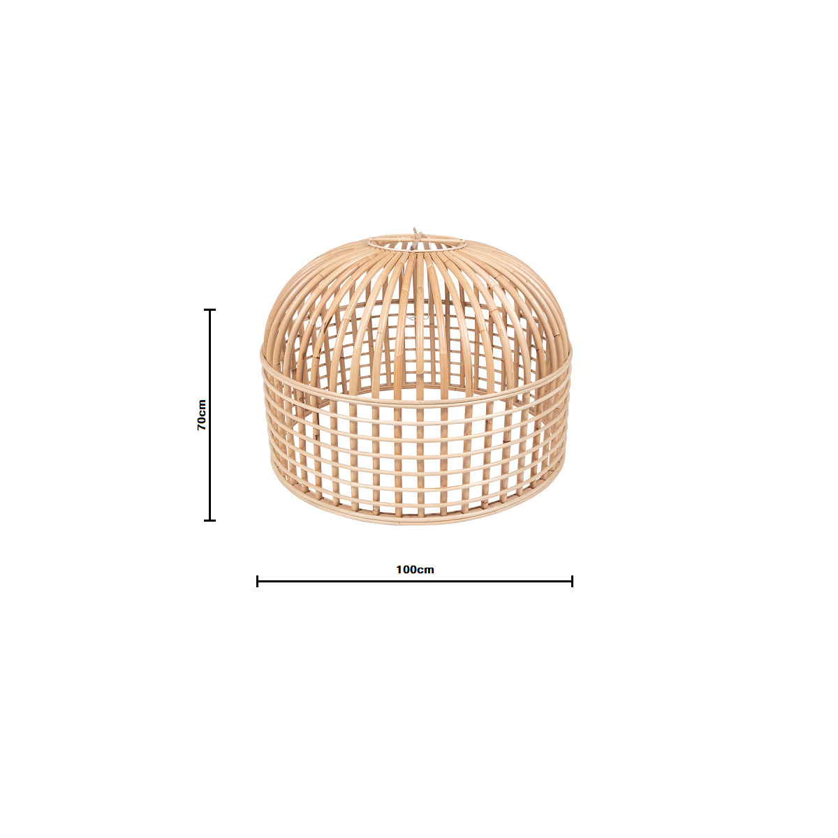 Natural Rattan Pendant | The Styling Republic