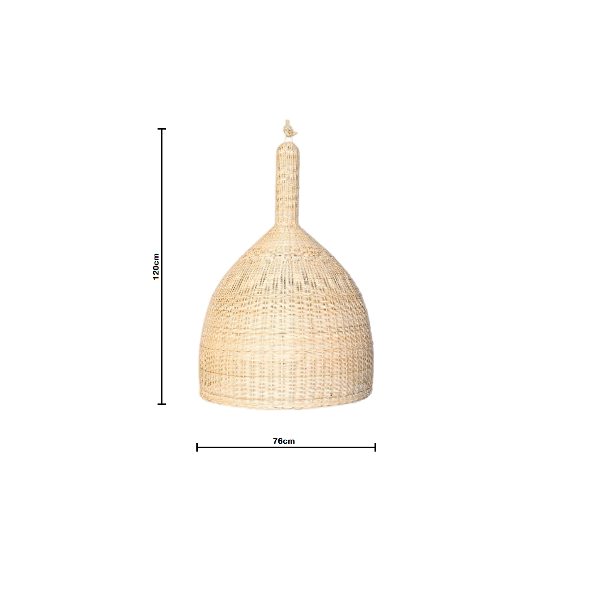 Natural Rattan Pendant | The Styling Republic